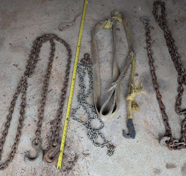 Log Chains, Tow Rope + More Items - Sherwood Auctions