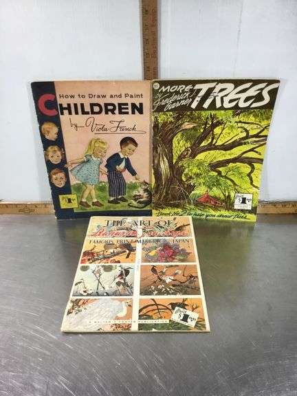 Vintage Large Books and I Can Draw Books - Sherwood Auctions