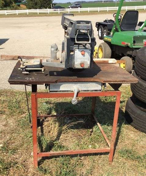 Wards Power Craft Saw Table - Sherwood Auctions