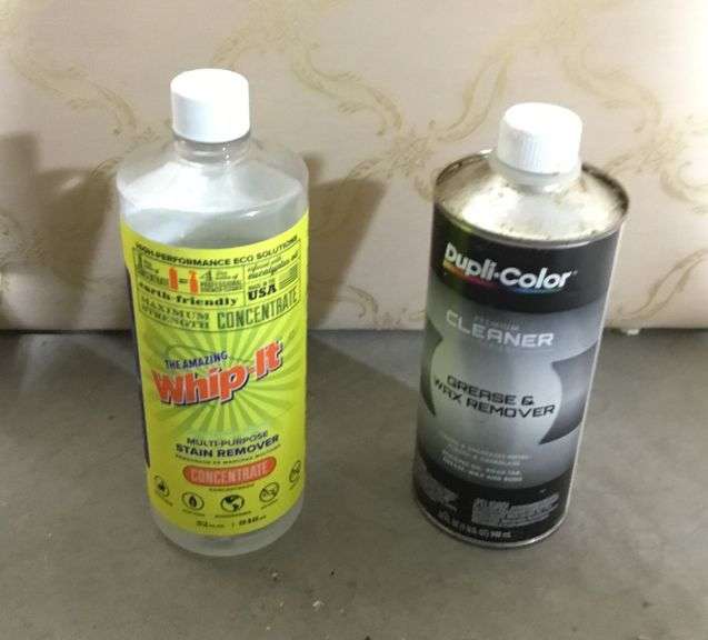 Wax Remover, Stain Remover, Caulk Gun and Tubs - Sherwood Auctions