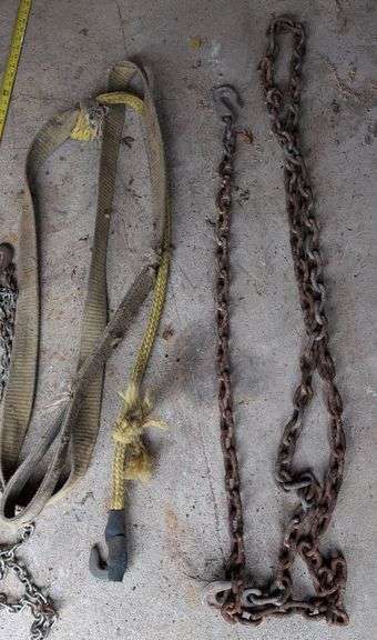 Log Chains, Tow Rope + More Items - Sherwood Auctions