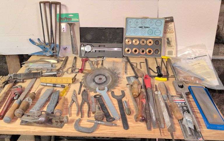 Large Assortment of Hand Tools- See Pics - Sherwood Auctions