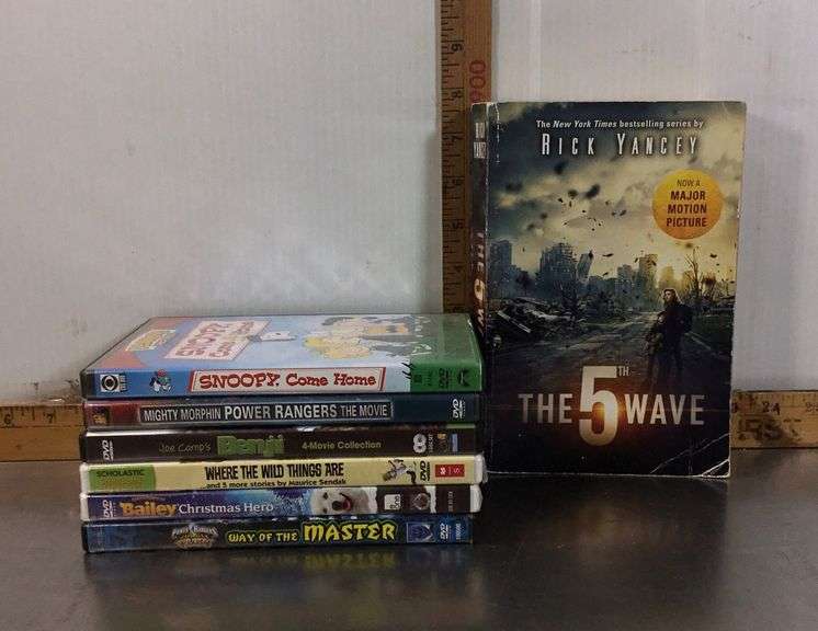 DVDs and 5th Wave Book - Sherwood Auctions