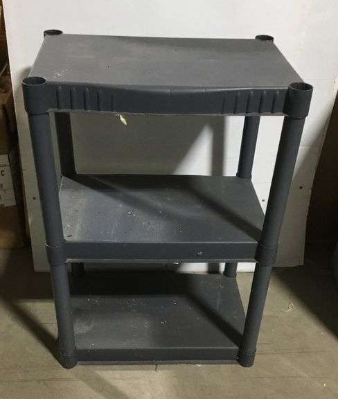 Plastic Shelving Unit - Sherwood Auctions