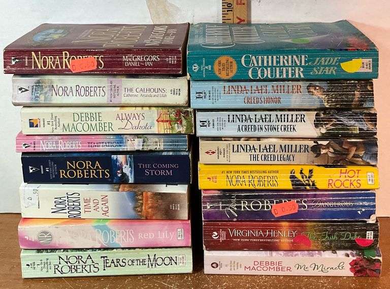 Paperback Books- Nora Roberts, Debbie Macomber & Linda Miller ...