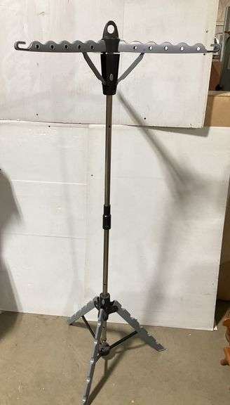 63” Tall Plastic Tripod Hanger - Sherwood Auctions