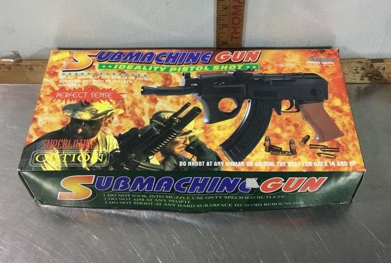 Sub Machine Gun Toy With BB’s - Sherwood Auctions