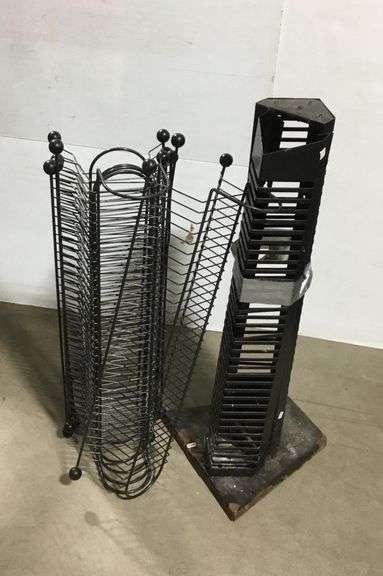 DVD Spinning Rack - Sherwood Auctions