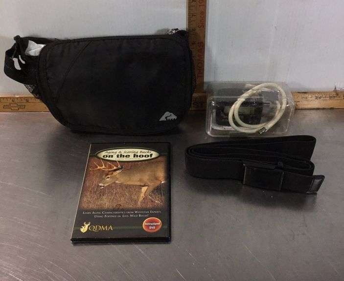 Bag, DVD, Belt and Satellite Finder - Sherwood Auctions