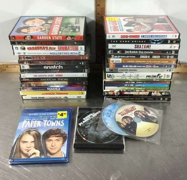Box Of DVDs and 1 Blu-Ray - Sherwood Auctions
