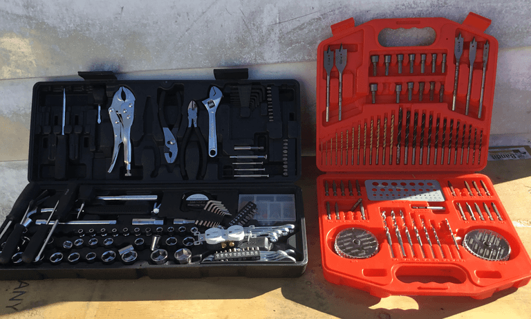 Pittsburgh Tool Set and Summit Forge Drill Bit Set - Sherwood Auctions