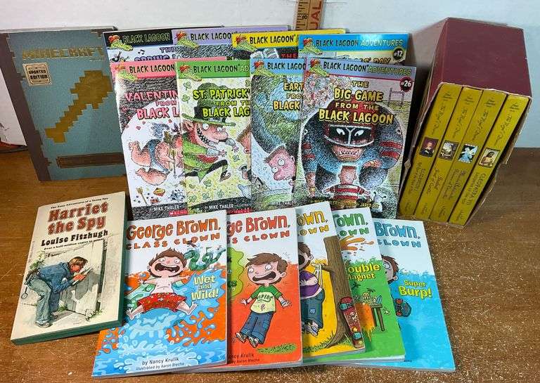 Black Lagoon & George Brown Class Clown Kids Chapter Books, The Royal ...