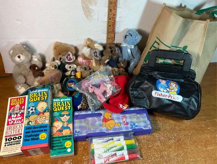 Ty Beanies, Brainqiest, Fisher Price Doctor Bag, Play Dough Toys & Clif ...