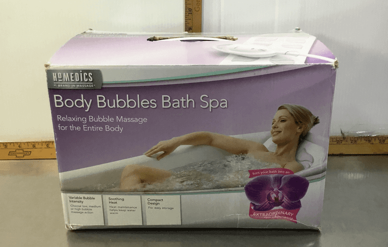 Homedics Body Bubbles Bath Spa (has power) - Sherwood Auctions