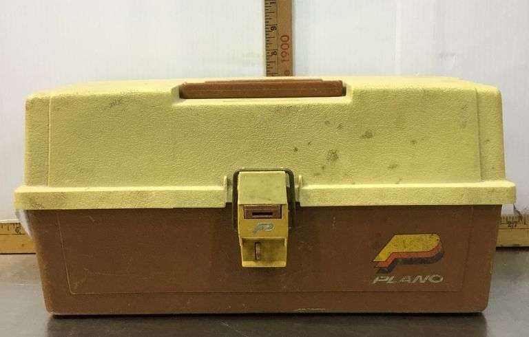 Plano Tackle Box With Contents - Sherwood Auctions