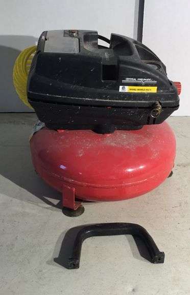 Central Pneumatic 3 Gallon Pancake Air Compressor - Sherwood Auctions