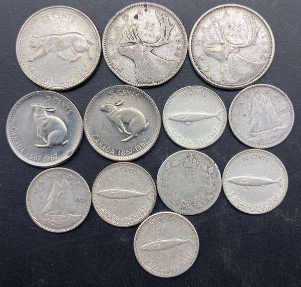 Canada Coins, Variety Types & Dates - Sherwood Auctions