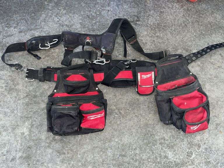Milwaukee Carpenters Harness Tool Belt - Sherwood Auctions