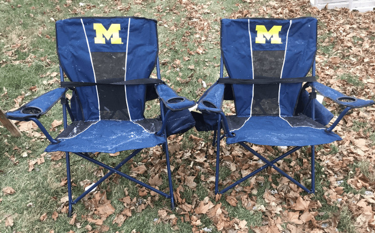 Pair of Michigan Folding Camp Chairs - Sherwood Auctions