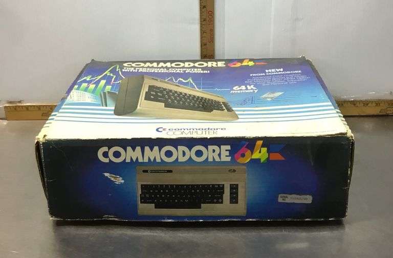 Commodore 64 Keyboard Box, Commodore 128D Computer Keyboard and ...