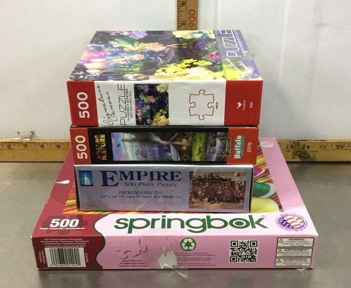 Springbok, Buffalo, Empire and Cardinal Puzzles - Sherwood Auctions