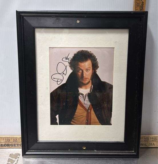 Signed Daniel Stern Photo & Jony Carter Olympic Picture & Stamps ...