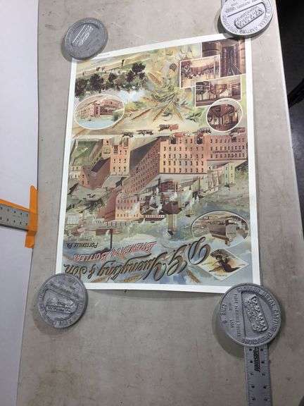 D.G. Yuengling & Son Poster 27.5”x21” - Sherwood Auctions