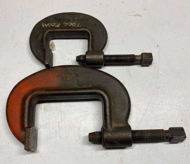 ARMSTRONG & PROTO C-Clamps Heavy Duty - Sherwood Auctions