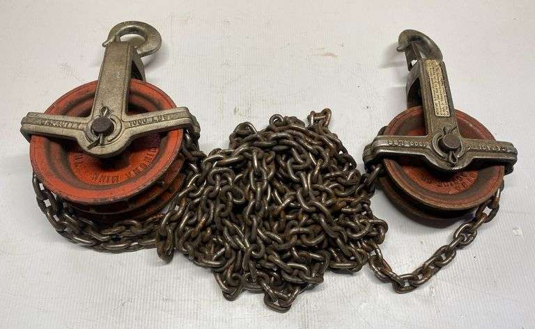 Chain Hoist 1000 lbs - Sherwood Auctions