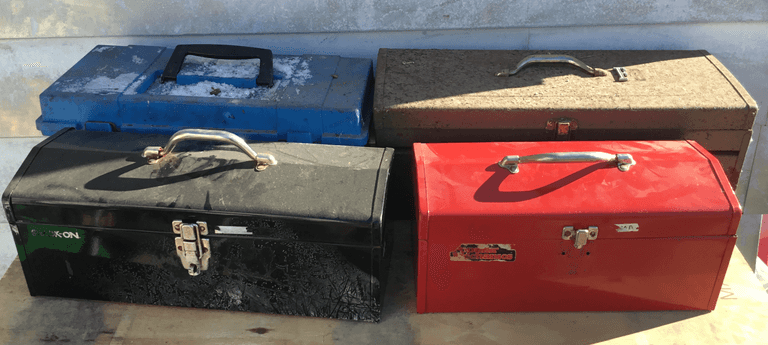 4 Pc. Assorted Toolboxes and Contents - Sherwood Auctions
