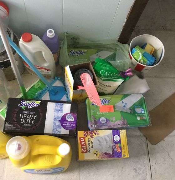 Large Collection of Cleaning Supplies - Sherwood Auctions