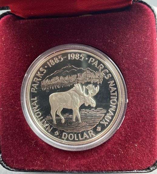 1985 Canada Proof Silver Dollar - Sherwood Auctions