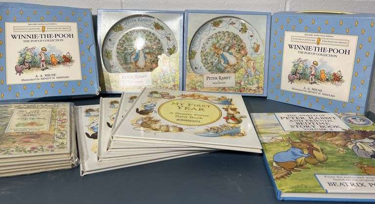 Peter Rabbit & Winnie the Pooh Lot - Sherwood Auctions