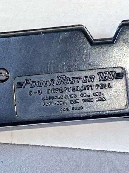 Power Master 760 BB Repeater .177 Pellet- needs repair + Daisy Mod ...