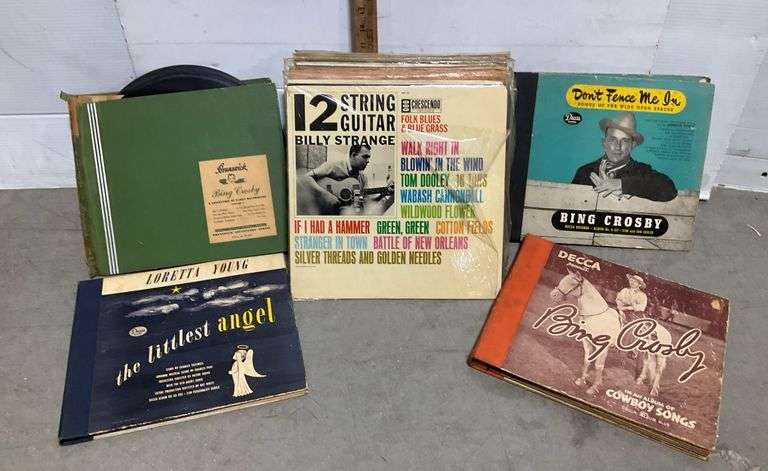 Box of Record Albums - Sherwood Auctions