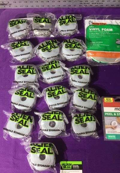 16 Ct. Alien Seal, FrostKing Weather Seals & More - Sherwood Auctions