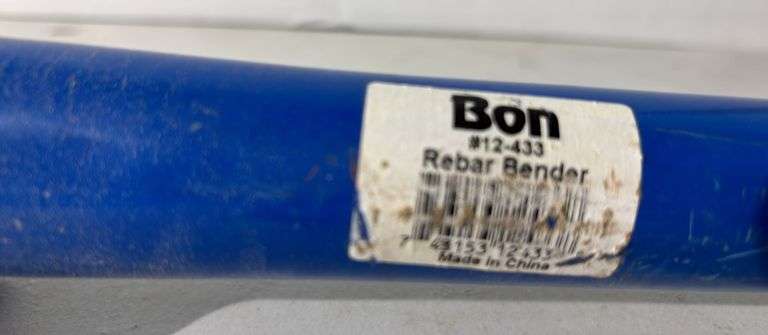 Bob Rebar Bender - Sherwood Auctions
