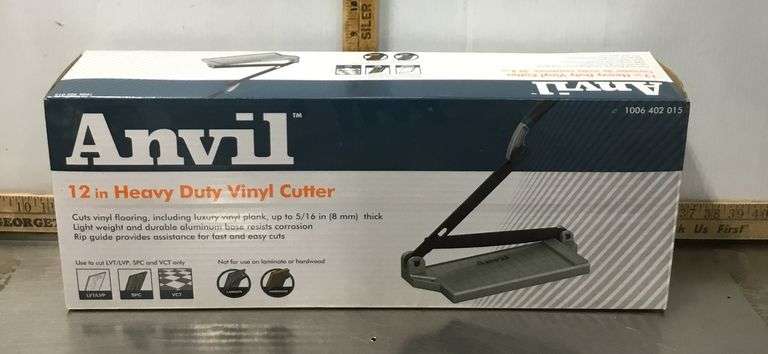 Anvil 12” Heavy Duty Vinyl Cutter - Sherwood Auctions