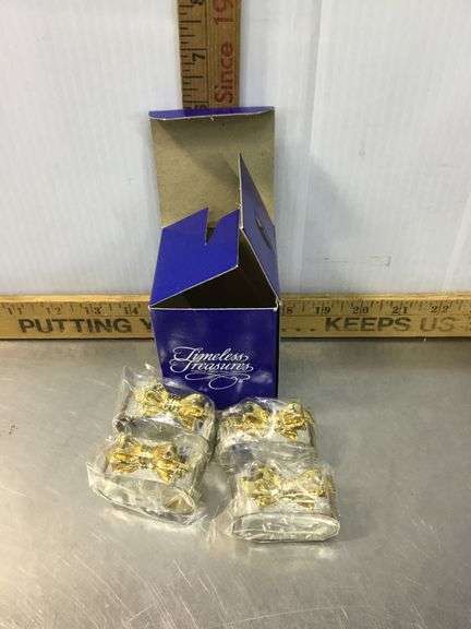 Timeless Treasures Silver Plated Napkin Rings - Sherwood Auctions