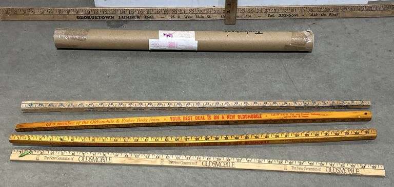 Measuring Sticks, Tombstone Poster - Sherwood Auctions