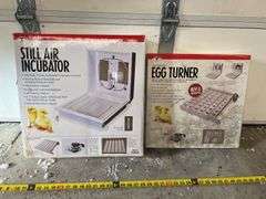 Little Giant Still Air Incubator & Automatic Egg Turner - Sherwood Auctions