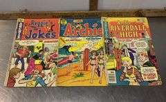 Richie Rich, Archie and Reggie Comics - Sherwood Auctions