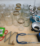 Assorted Canning Jars, Rings and Lids - Sherwood Auctions