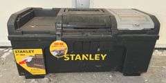 Two 19" Stanley Tool Boxes - Sherwood Auctions