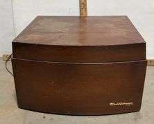 Vintage Columbia Record Player (has power) - Sherwood Auctions