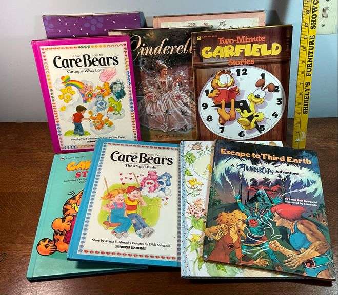Children’s Book Lot- Care Bears, Garfield, Thundercats, Dog Heaven ...