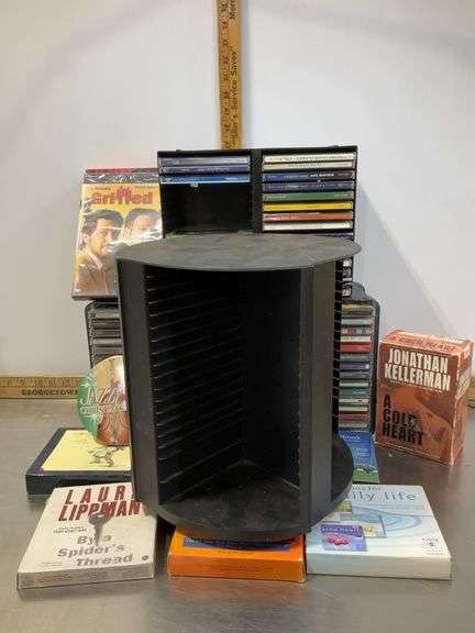 CDs, CD Holders, DVDs & Books on Tape - Sherwood Auctions