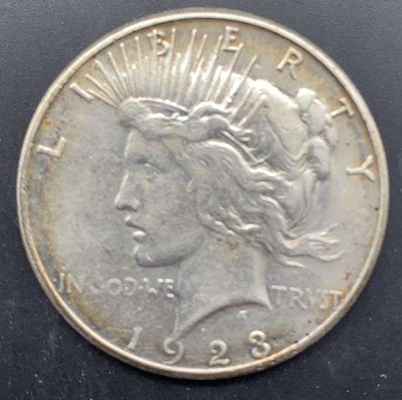 1923 S Peace Silver Dollar - Sherwood Auctions