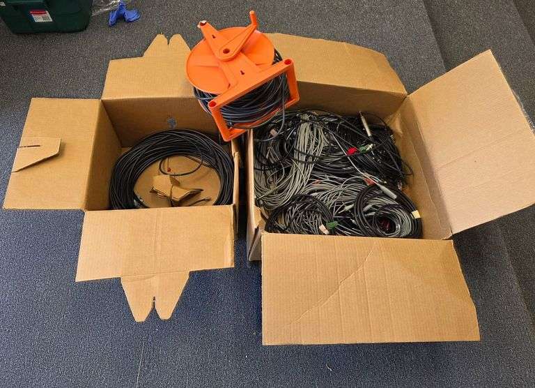 Assorted Wires and Reel - Sherwood Auctions