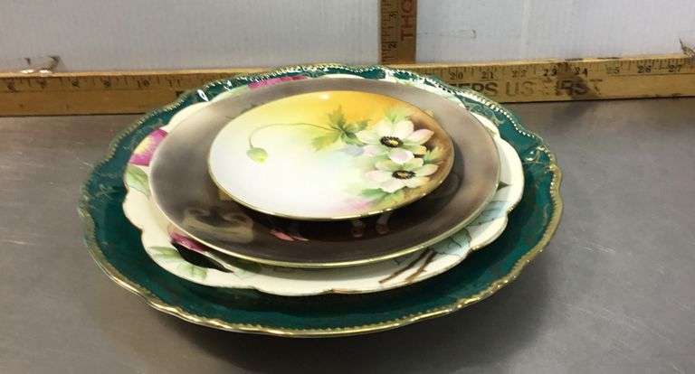 Limoges Porcelain Platter, Hand Painted Vienna Austria Plate, Nippon ...